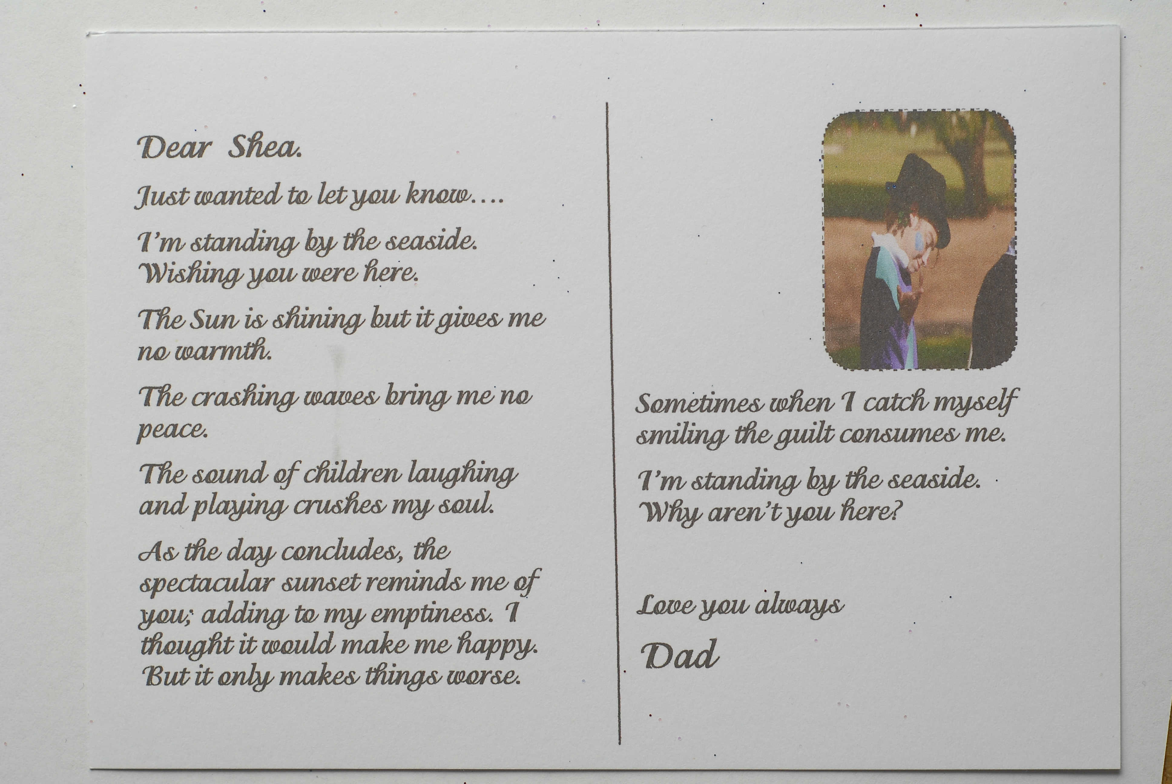 Postcard Project 053 | Very Special Kids